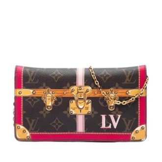 Louis Vuitton Pre-owned Summer Trunks Pochette Weekend - - Pre-owned - Damen - Braun - ONE SIZE