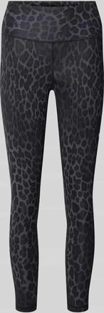 Puma Skinny Fit Sport-Leggings mit Animal-Print