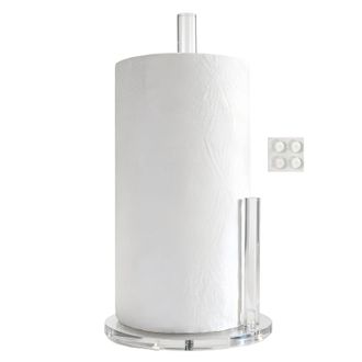 Generico Standfu&szlig; f&uuml;r Papierrollen, Rollen-Organizer, vertikaler Spender f&uuml;r K&uuml;chenrollen, f&uuml;r Badezimmer, Schrank, Esszimmer, Schlafzimmer und Wohnung
