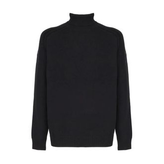 Roberto Ricci Design Stilvolles Dolcevita f&uuml;r Modebegeisterte - - Knitwear - Herren - Schwarzk - S