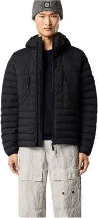 Stone Island Homme, Vestes, Noir, Taille: XL Seamless Tunnel Nylon Down-TC