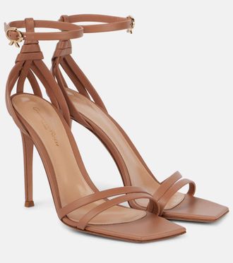 Gianvito Rossi Sandales en daim