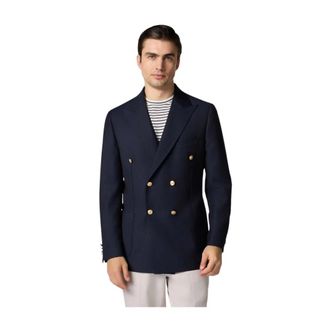 Brooks Brothers Herren, Jacken, Blau, SGr&ouml;&szlig;e