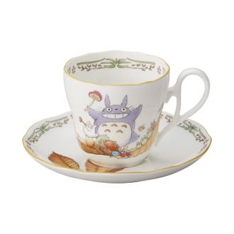 Noritake X Studio Ghibli Neighbor Totoro Mug Cup and Saucer TT97889/4924-3 by Noritake