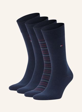 Tommy Hilfiger 4er-Pack Mit Geschenkbox blau