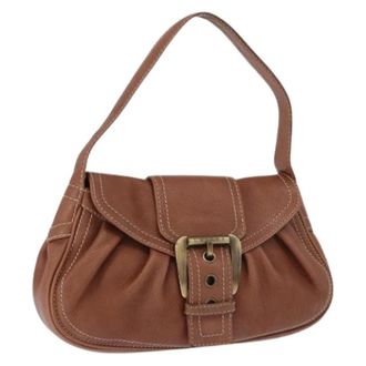 Celine Sac bandouli&egrave;re vintage Pre-owned - Femme - Pre-owned - Brun - Taille: ONE Size