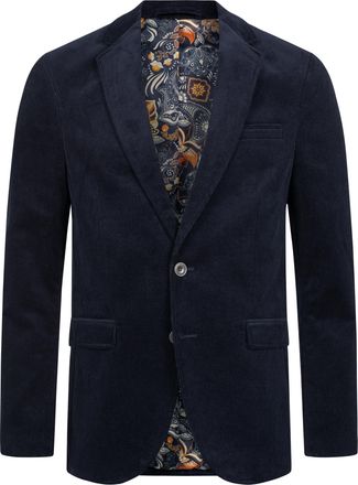 JEFF Herren JFGeorge Sakko mit Stretch | Anzugjacke Herrenjackett Herrenblazer Navy, 54