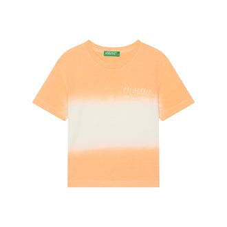 Benetton United Colors Of Benetton T-Shirt 3NPDG10J5 Orange Regular Fit