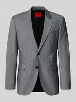 HUGO BOSS Regular Fit Sakko aus Wolle mit Brusttasche