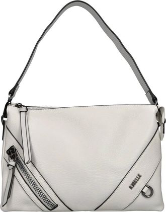 Rebelle Femme, Sacs, Beige, Taille: ONE Size Blondie Leather Bag