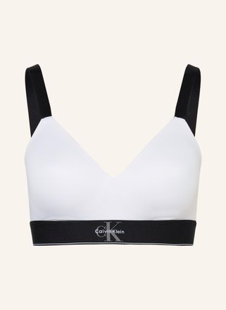 Calvin Klein Bustier Graphic Monogram weiss