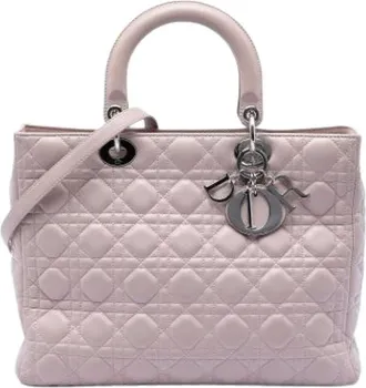 Dior Pre-owned Lady Dior - Femme - Pre-owned - Rose - Taille: ONE Size