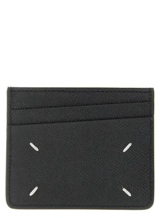 Maison Margiela Four Stitches Card Case - Black