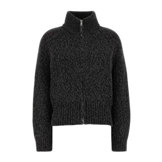 Our Legacy Flight Zip Cardigan - - Knitwear - Damen - Schwarzk - M