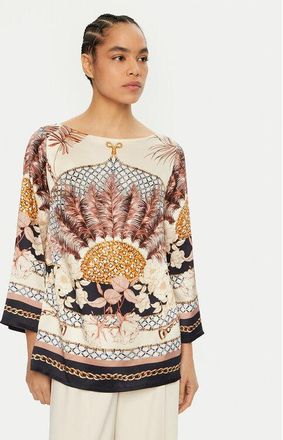 Luisa Spagnoli Bluse Beatriz 541747 Bunt Regular Fit