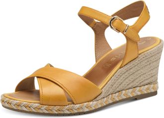 Tamaris Damen Klassische Ballerinas, Frauen Flats,Comfort Lining,TOUCHit-Fu&szlig;bett,Slip-ons,klassisch elegant,Ballerinen,Yellow,38 EU