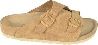 Birkenstock Zurich Exquisite Sliders - - Shoes - unisex - Braun - 38 EU