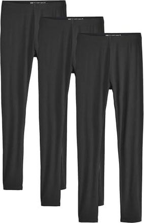 Next Femme Leggings Longs, Lot de 3 Noir 54