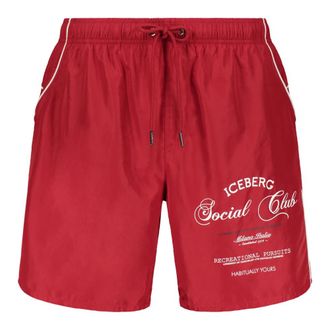 Iceberg Herren, Bademode, Rot, MGr&ouml;&szlig;e