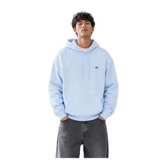 Lacoste Homme, Sweatshirts et sweats &agrave; capuche, Bleu, Taille: 2XL SweaT-shirt &agrave; capuche en molleton