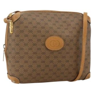 Gucci Pre-owned Vintage Schultertasche - - Pre-owned - Damen - Braun - ONE SIZE