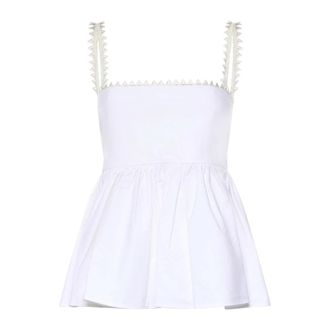 Jacquemus &Auml;rmellose Tops - - Tops - Damen - Wei&szlig; - S