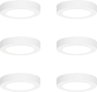 QAZQA 105156 - led Spot ext&eacute;rieur pour le sol - 6 pi&egrave;ces - &oslash; 14 cm - - &eacute;clairage ext&eacute;rieur - Salle de bains - Qazqa
