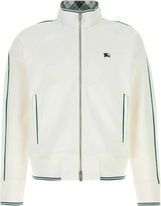 Burberry Homme, Sweatshirts et sweats &agrave; capuche, Blanc, Taille: XL SweaT-shirt &agrave; motif logo