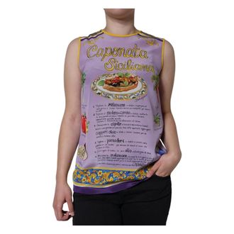 Dolce & Gabbana Femme, Tops, Multicolore, Taille: 36 FR Tank top