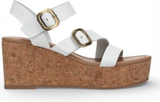 Blowfish Damen wei&szlig;e Keilriemen-Espadrille-Absatzsandalen - Ali