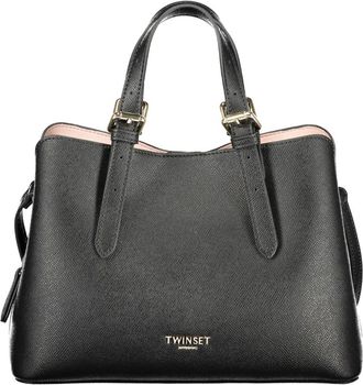 Twinset Femme, Sacs, Noir, Taille: ONE Size Tote Bag