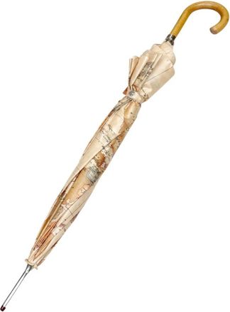 Alviero Martini 1A Classe unisex, Accessoires, Beige, Taille: ONE Size Geo Wind Long Automatic Umbrella