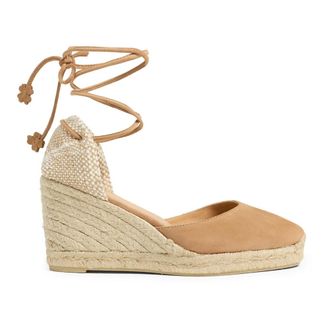 Castaner Carina/8/007 9 cm Wedges - - Shoes - Damen - Beige - 35 EU