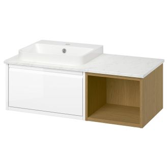 IKEA &Auml;NGSJ&Ouml;N / BACKSJ&Ouml;N Waschbeckenschrank/Waschbecken