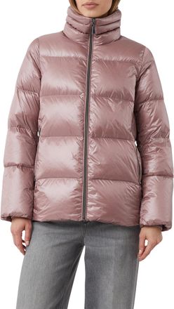 Comma Schimmernde Daunenjacke mit Stehkragen