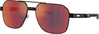 Ferrari Homme, Accessoires, Noir, Taille: 57 MM Fz5003 Lunettes de soleil