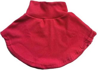 Generic Chemisier en coton grande taille &eacute;charpe chaude pour homme et femme avec col pour femme, Rouge, Taille unique