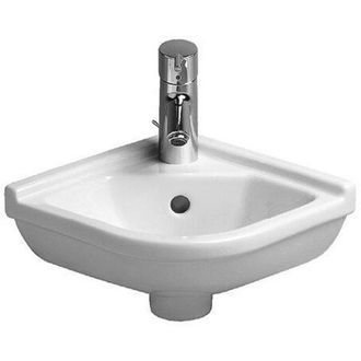 Duravit Duravit - Eck Handwaschbecken Starck 3 44cm, mit &Uuml;berlauf, 1