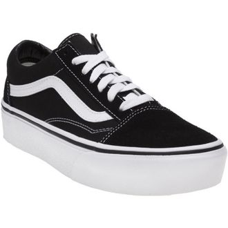 Vans Turnschuhe Old Skool Plattform Schwarz