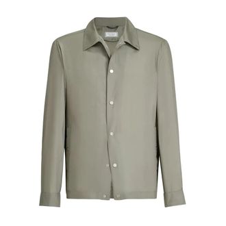 Brunello Cucinelli Casual Shirts - - Jackets - Herren - Gr&uuml;n - XL