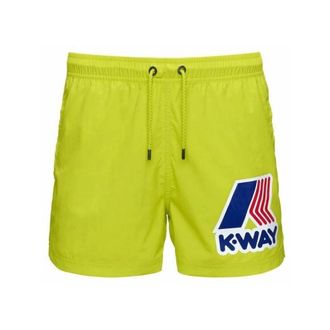 K-Way Gelbe Badehose mit elastischem Bund - - Swimwear - Herren - Gr&uuml;n - S