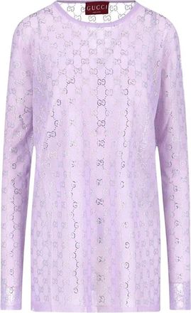 Gucci Damen, Strickwaren, Lila, MGr&ouml;&szlig;e