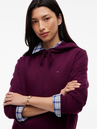 Tommy Jeans Kapuzensweatshirt TJW REG S FLAG HOODIE Baumwollmischung