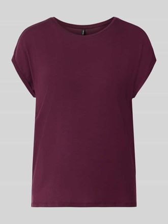 Vero Moda Regular Fit T-Shirt aus Lyocell-Mix Modell AVA