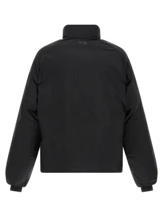 Yohji Yamamoto Mens Black Polyamide Shell Jacket Clothing