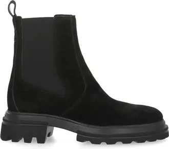 Hogan Femme, Chaussures, Noir, Taille: 38 EU Bottines Chelsea 10-Storey