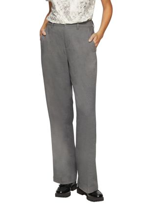 s.Oliver Stoffhose mit Wide Leg und B&uuml;gelfalten