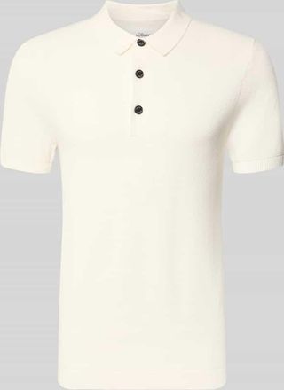 s.Oliver Red Label Regular Fit Poloshirt aus reiner Baumwolle