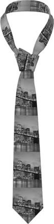 Generic Cravate Pont De Brooklyn, Panorama De Manhattan &Eacute;l&eacute;gant Cravates Formelle Cravate DAffaires Pour L&Eacute;cole Remise De Dipl&ocirc;me Affaires