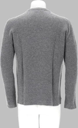 Roberto Collina 100% Cashmere Sweater - Gray
